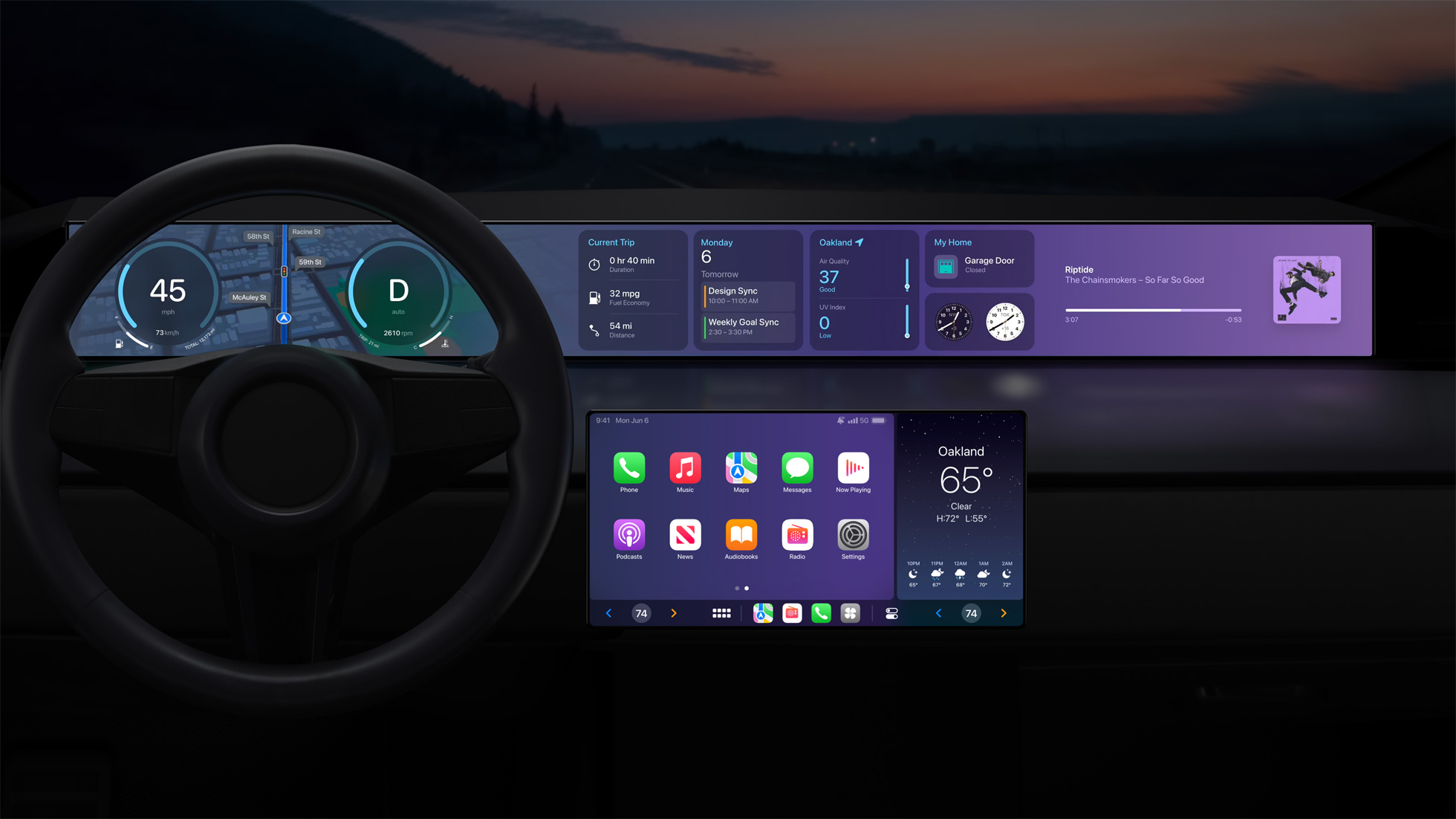 The Newest Version Of Apple CarPlay Can Take Over The Whole User