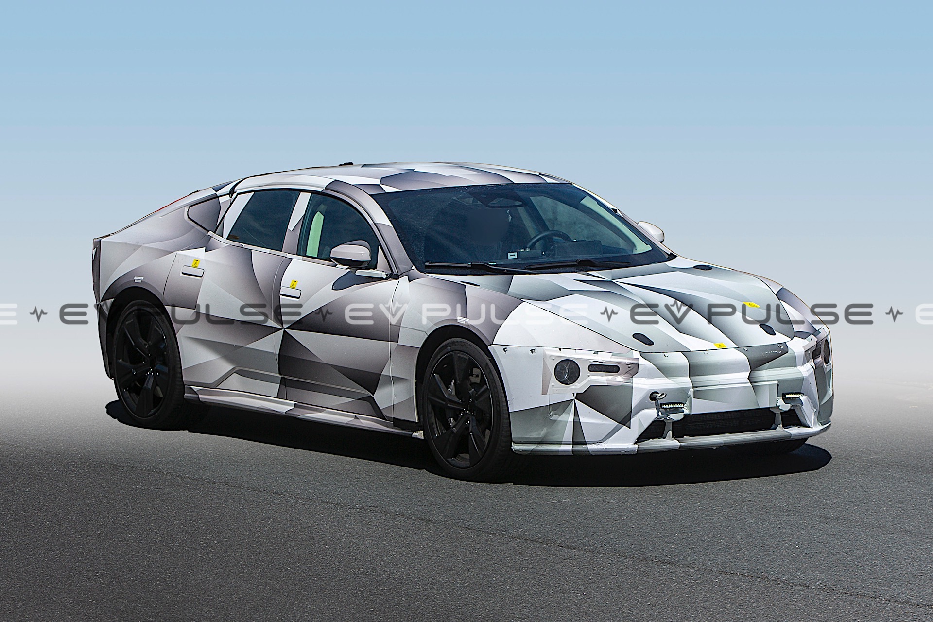 Polestar 5 prototype caught for the first time at a secret facility ...