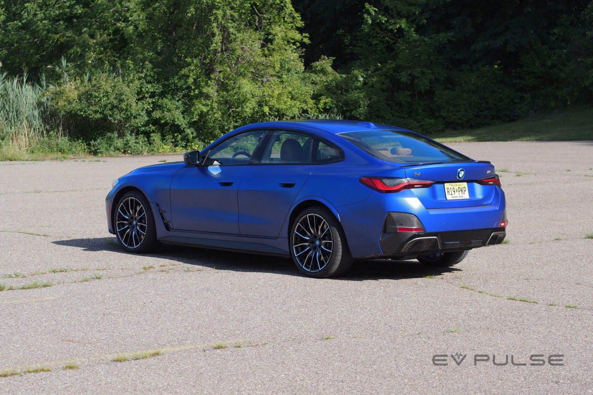 2022 BMW i4 M50 review: Lightning quick, dynamically dull - EV Pulse