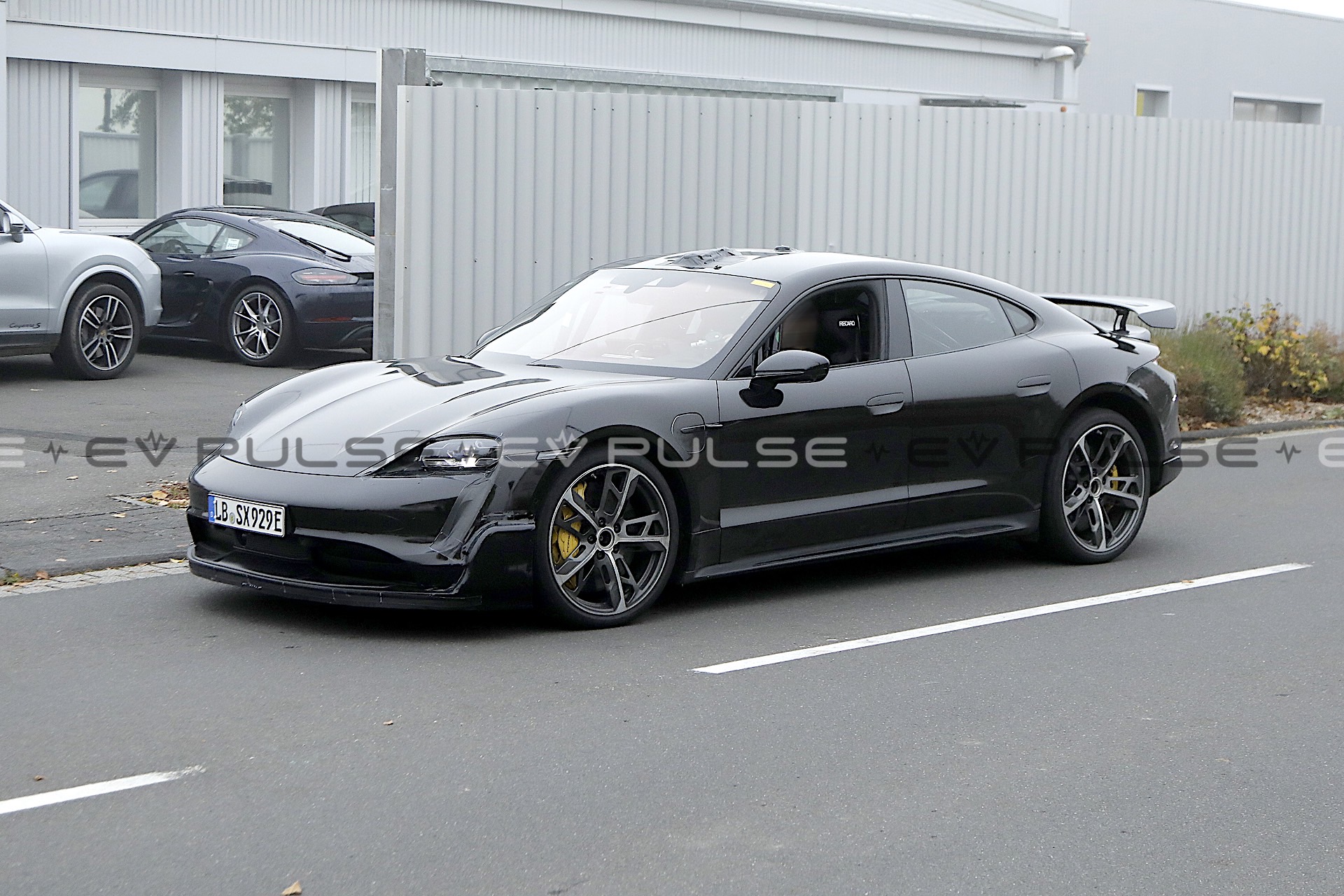 Spied: A faster Porsche Taycan is on the way - EV Pulse