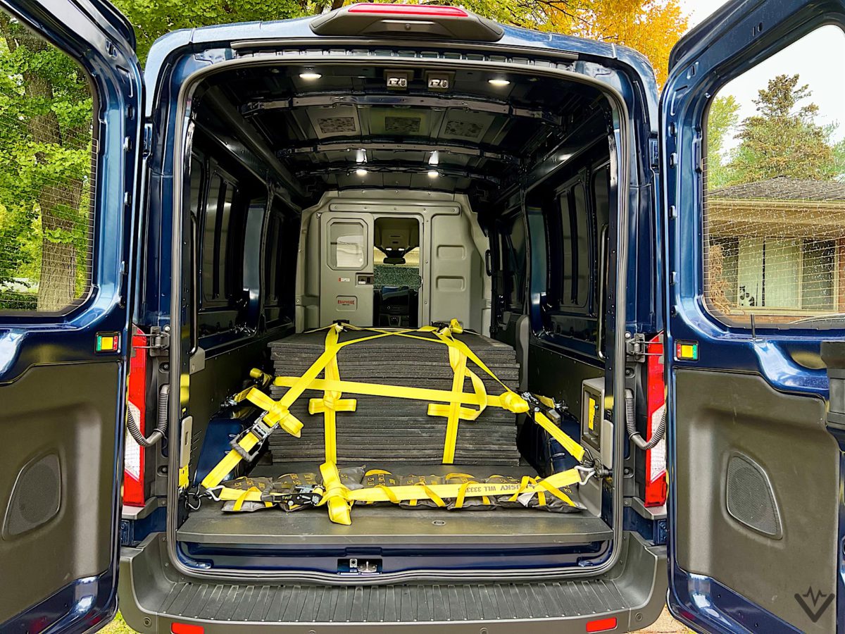 We test the range of the Ford E-Transit at maximum payload - EV Pulse