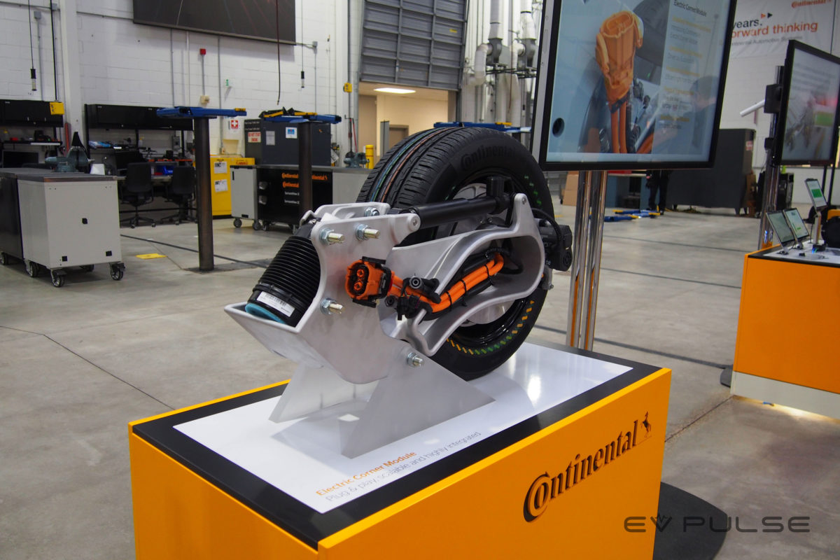 Continental’s Electric Corner Module improves EV efficiency ...