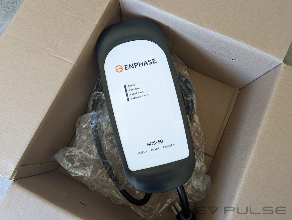 Enphase HCS-50 home EV charger hands-on review - EV Pulse