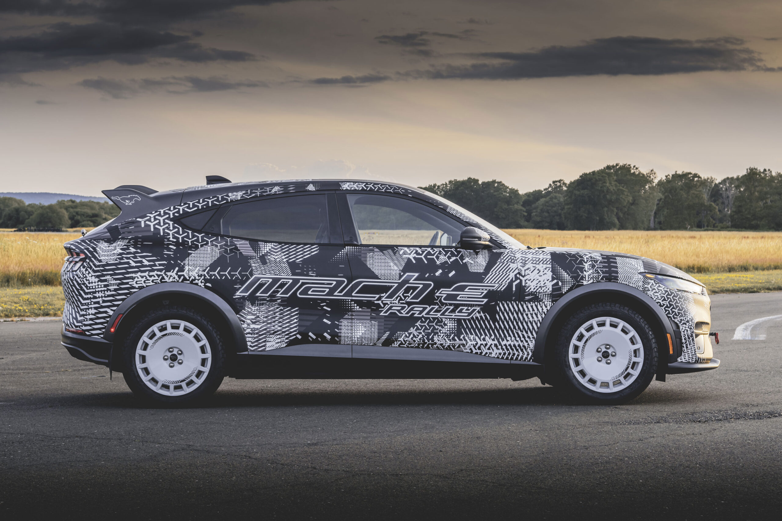 Ford Mustang Mach-E Rally model debuts at Goodwood Festival of Speed ...