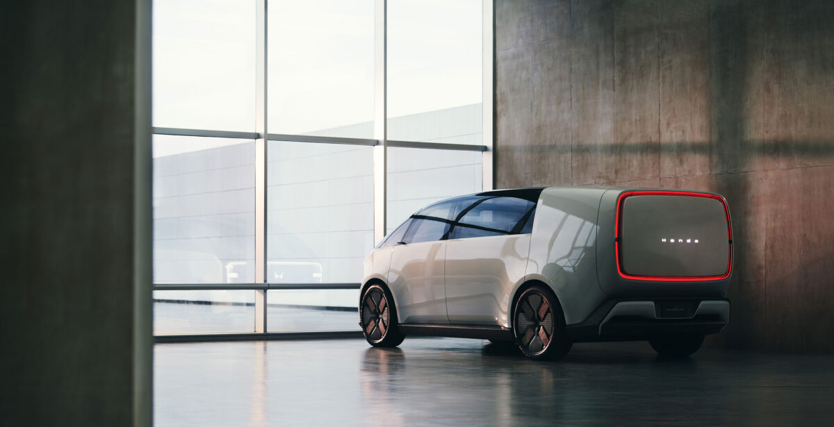 Honda debuts two sleek all-electric concepts, updated logo at CES - EV ...