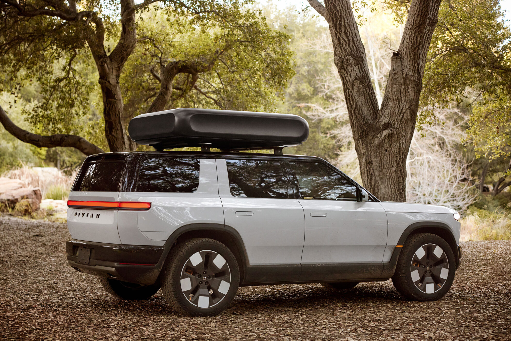 Rivian unveils new R2 mid-size electric SUV that should start around ...