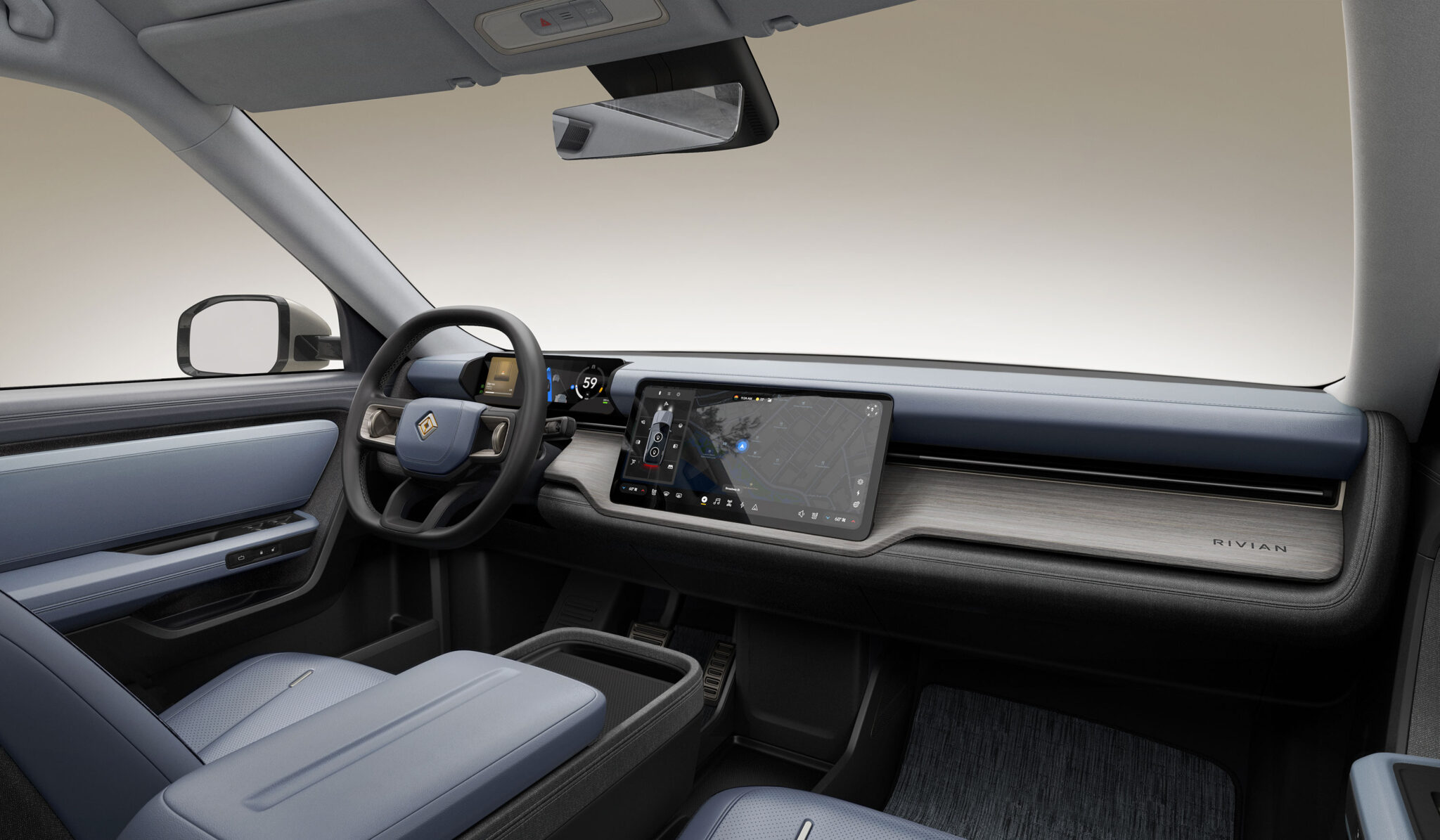 Rivian unveils new R2 mid-size electric SUV that should start around ...