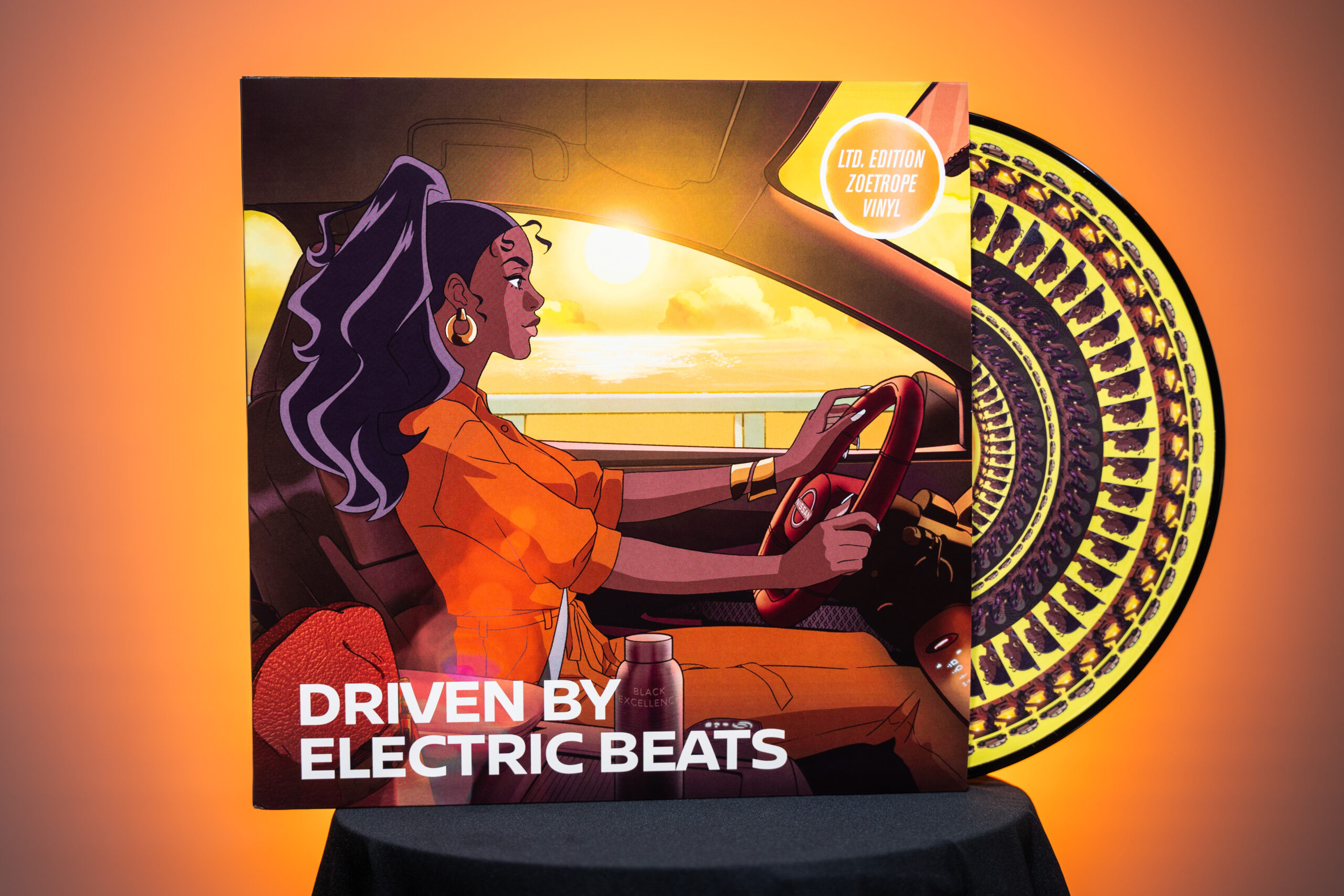 New Nissan vinyl LP features tracks inspired by electric vehicle ...