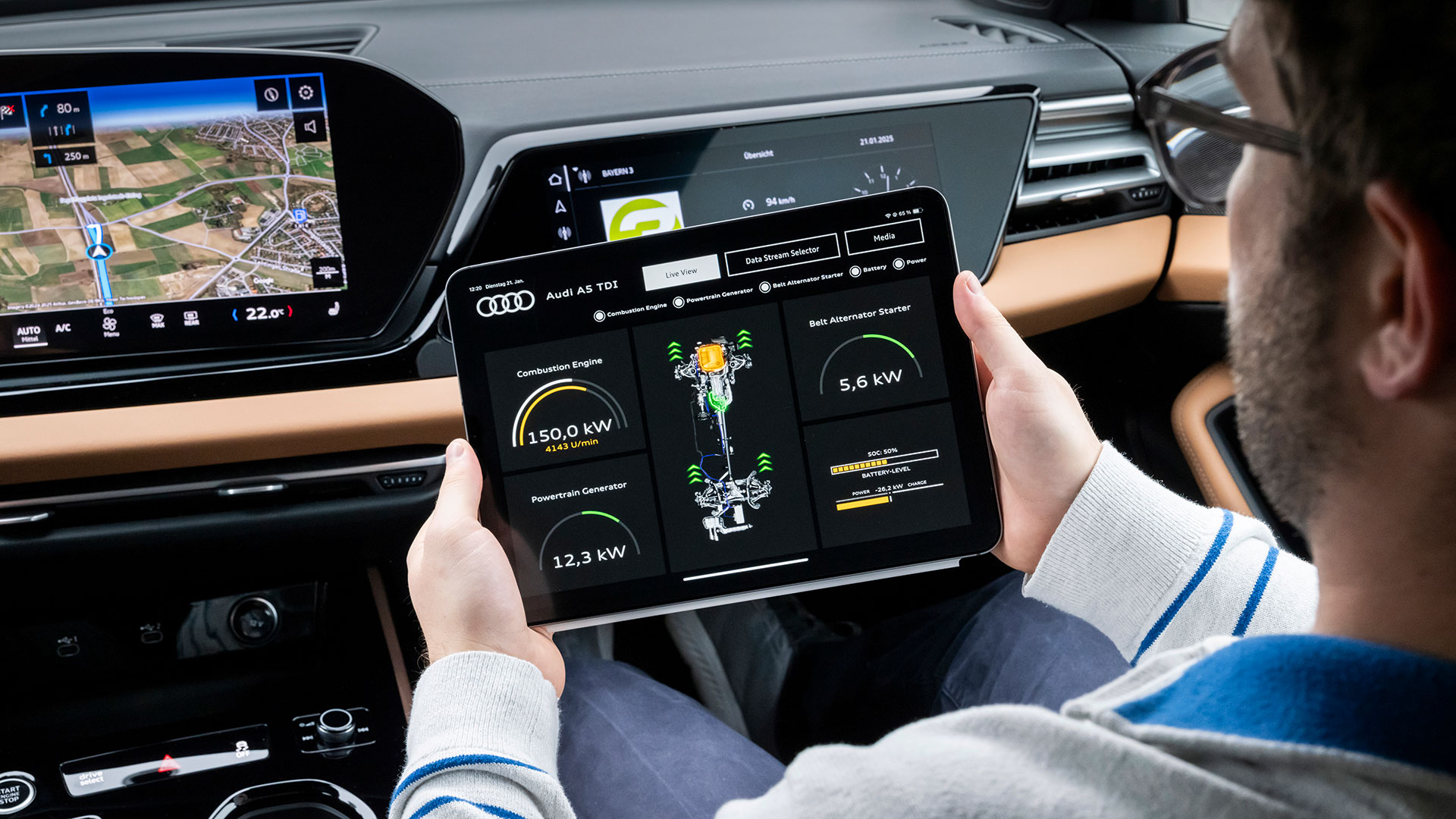 New hybrid tech enhances Audi engines - EV Pulse