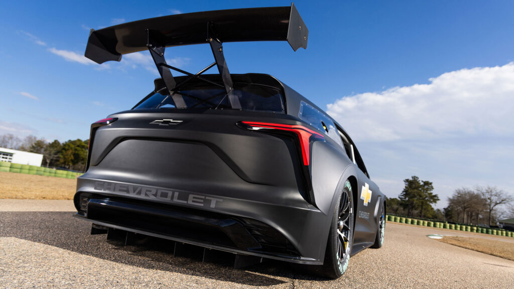 Chevy has debuted an all-electric NASCAR race car - EV Pulse